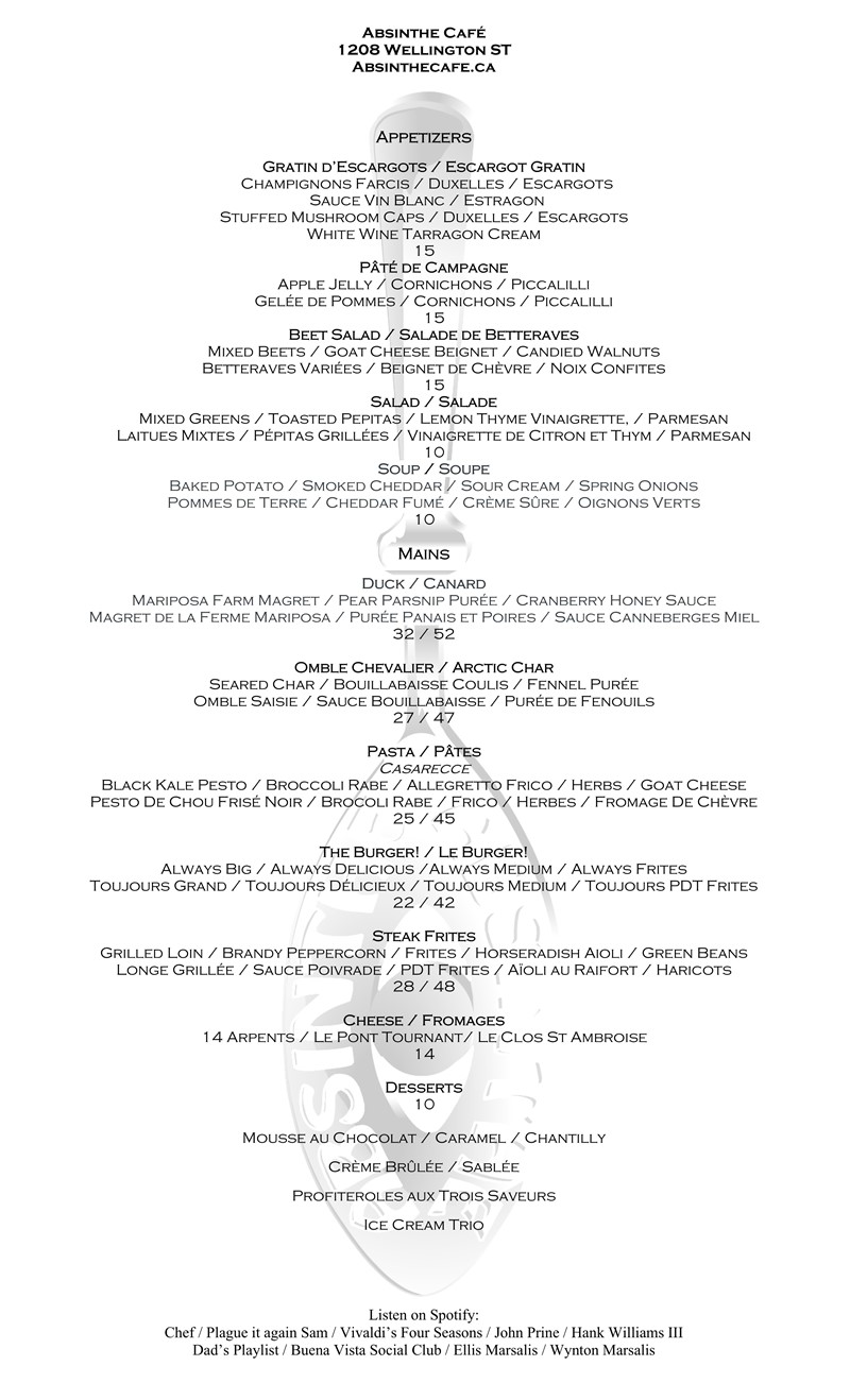 Dinner Menu dinner-menu